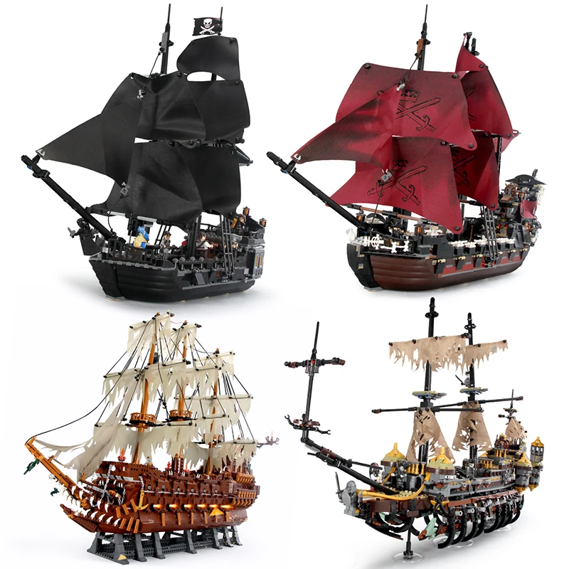 Pirati dei caraibi La Perla Nera nave pirata legoed KIT Giocattoli ...