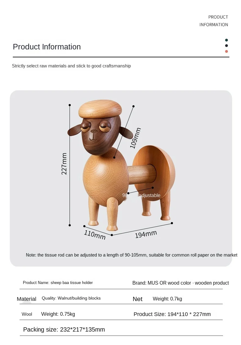 Donkey Household Tissue Box Kitchen Tissue Holder - easypt shop