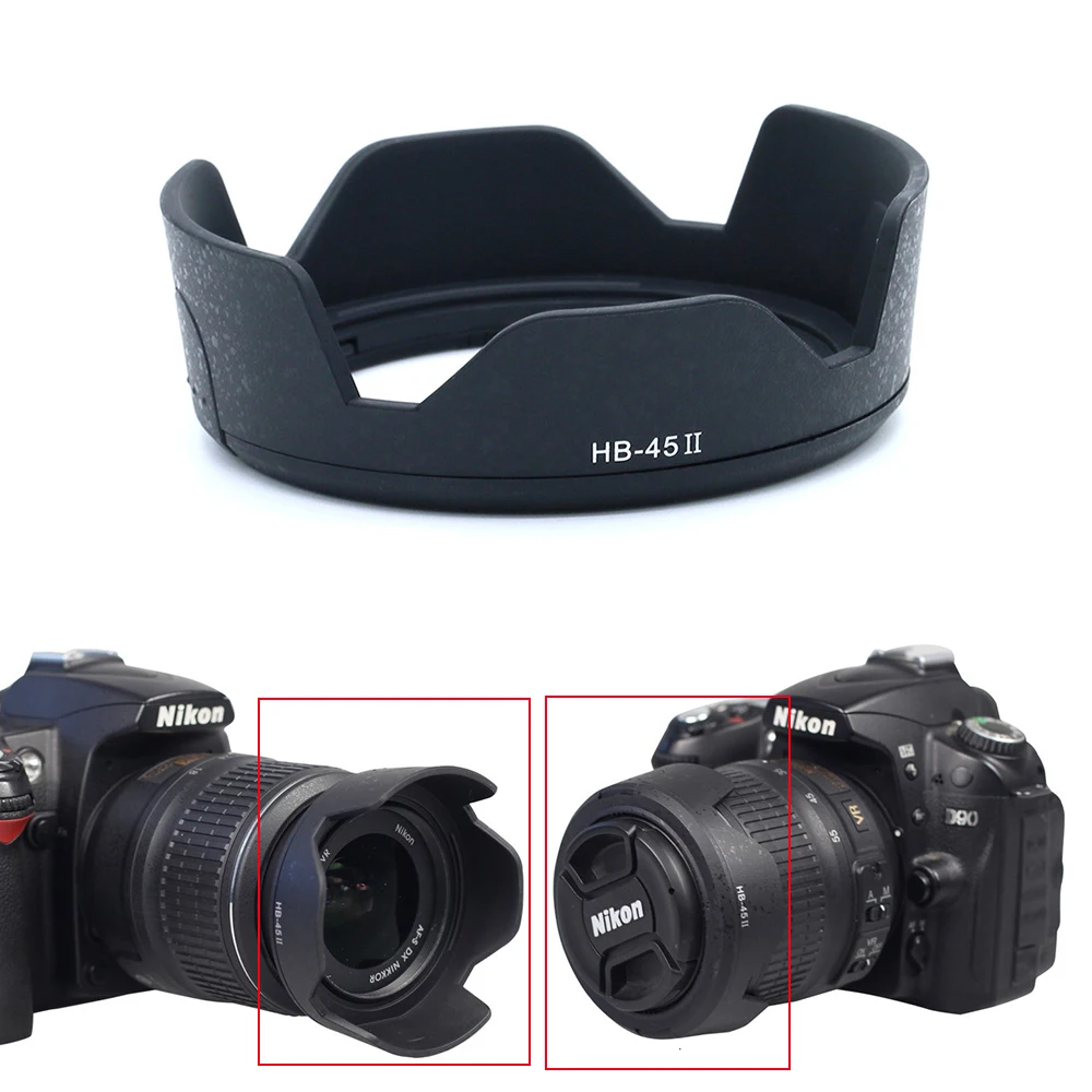 Protector-de-Lente-de-c-mara-Reversible-accesorio-para-Nikon-D3200 ...