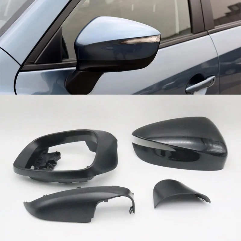 Car Wing Door Outside Rearview Mirror Cover Housing Mirror Frame Parts ...