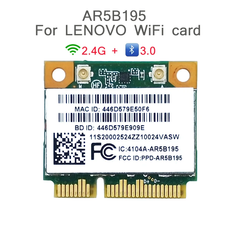 AR5B195-WIFI-Network-Card-for-Lenovo-G480-G580-G780-Y480-Y580-Y570-Z485 ...