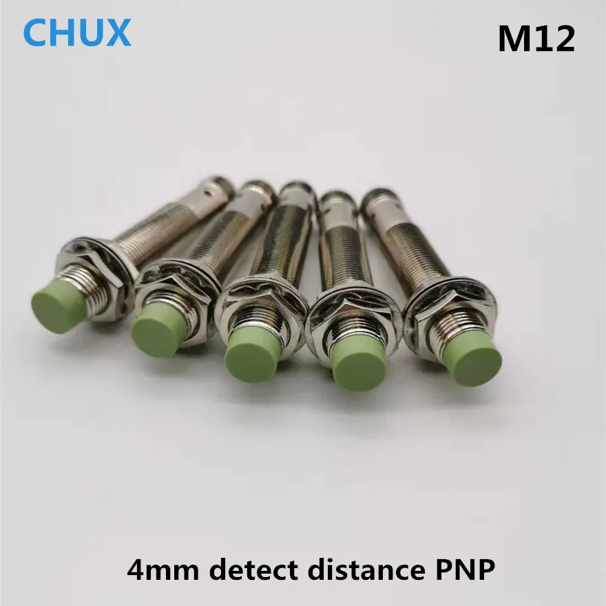 Inductive Proximity Sensor Connector Pnp M12 4pins Type No Nc No+nc ...