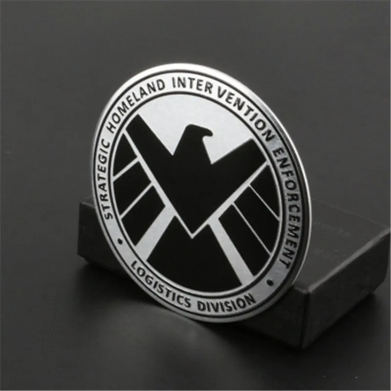 7.5cm Aluminium Alloy Metal Trail Rated round for AGENTS OF SHIELD ...