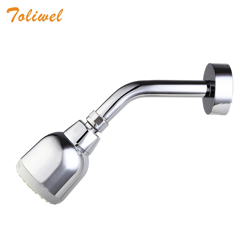 Air Turbo Intake Rain Shower Head with shower Arm Wall Mount ...