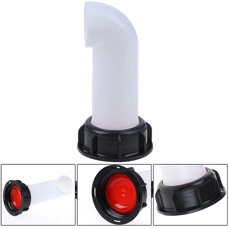 Купить с кэшбэком IBC Tote Tank Drain Cover Extension Spout Hose Nozzle ...
