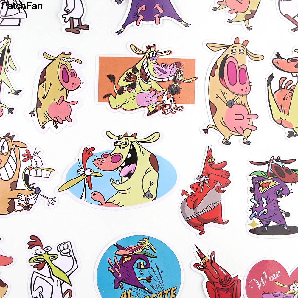 Cow And Chicken Characters