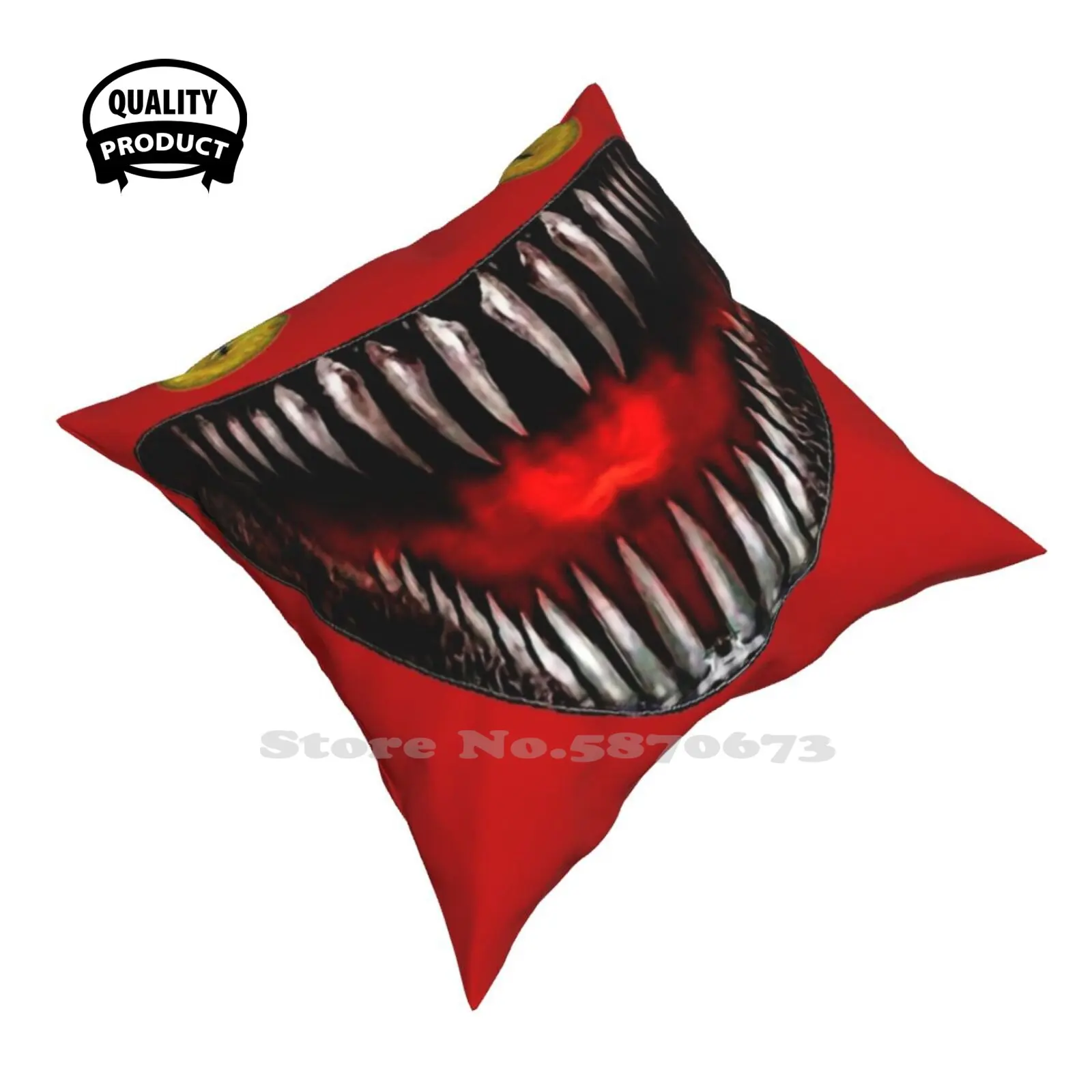 Scary Mouth With Teeth