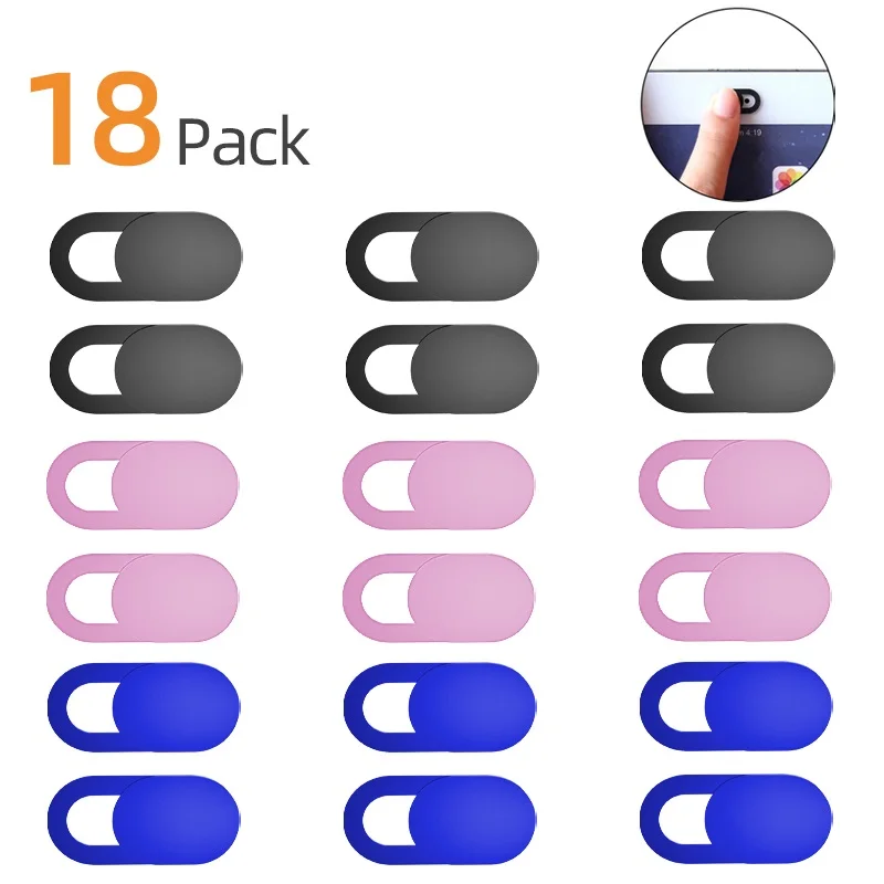 18pcs Mobile Phone Privacy Sticker Webcam Cover Shutter Magnet Slider ...