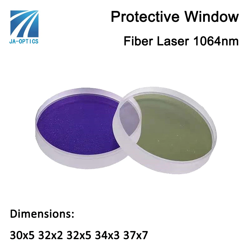 JA OPTICS AR Coating 1064nm D30 Series Fiber Laser Protective Window ...