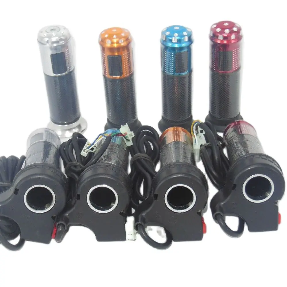 Electric-Motorcycle-Aluminum-Alloy-Gas-Handle-Electric-Bicycle-Throttle ...