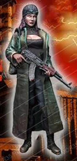 Unpainted Kit 1/35 Girl (stalker) winter stand Resin Figure miniature ...