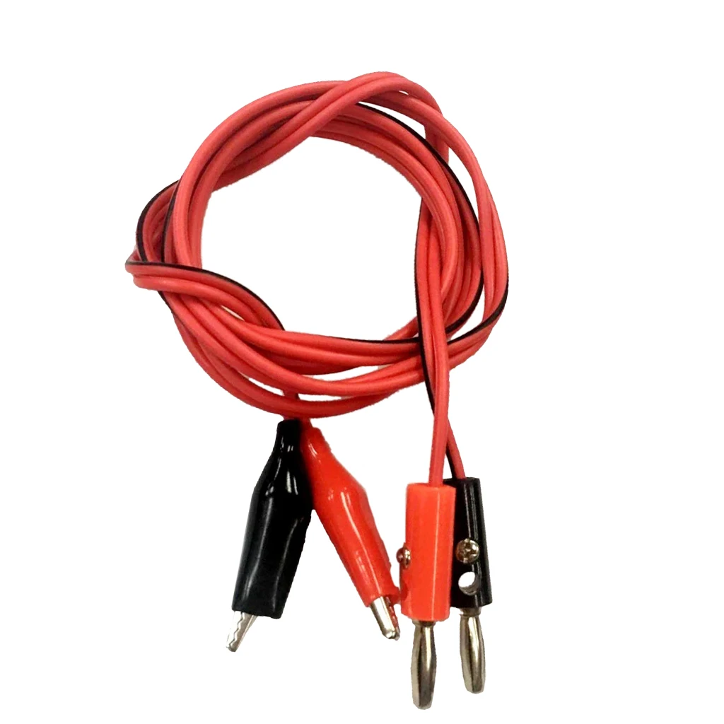 Multimeter Banana Plug To Alligator Clip Wire Cable For Electrical ...