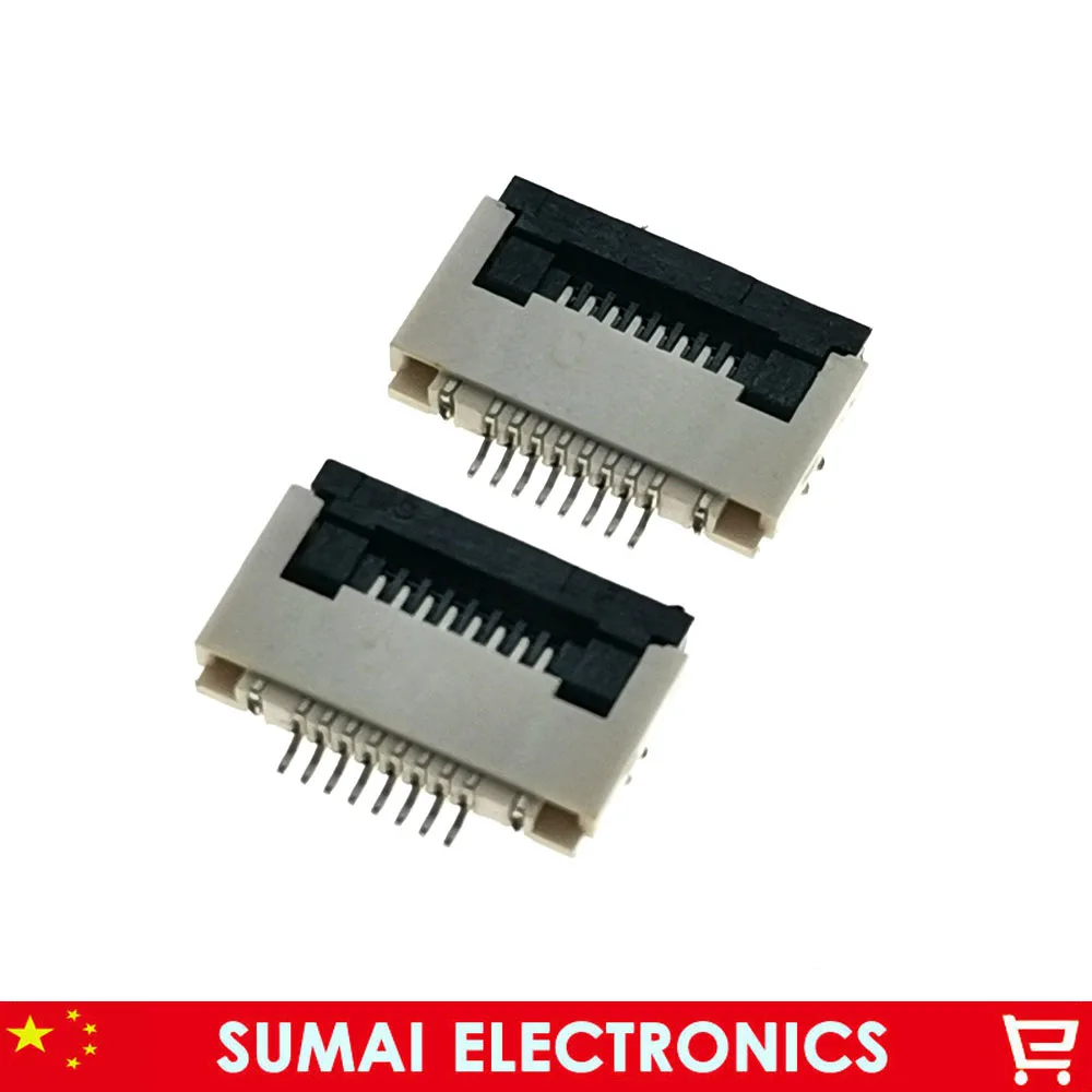 Sample-FPC-FFC-connector-cable-socket-8-pin-0-5mm-connector-for-LCD ...