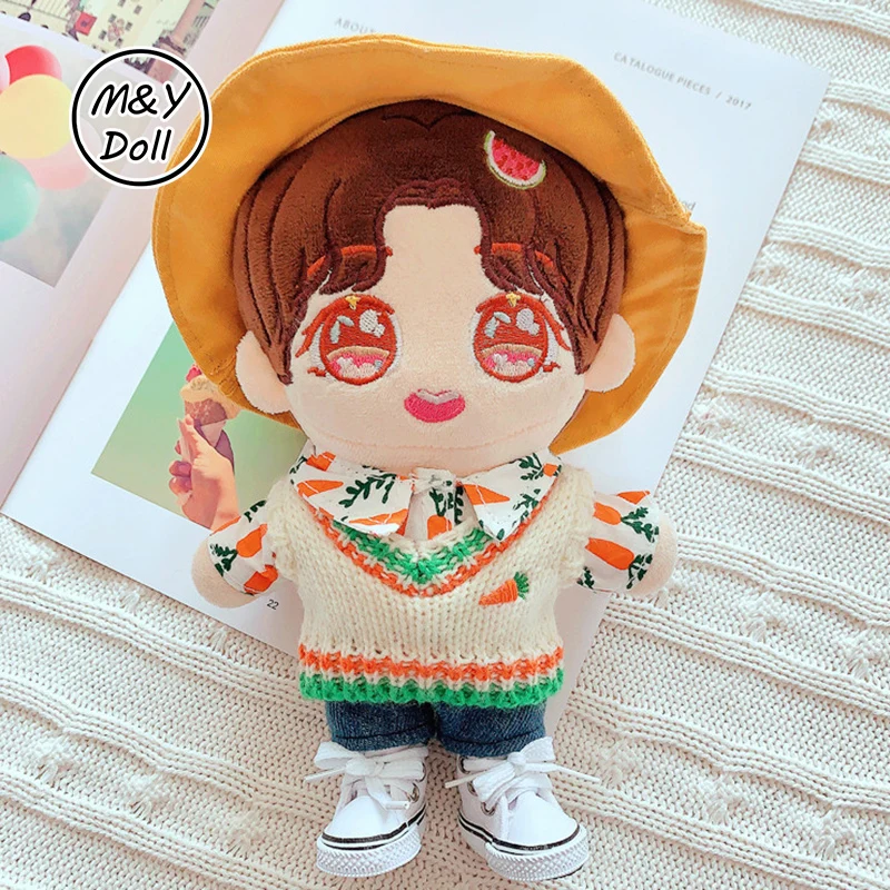 Kpop-20CM-Doll-Clothes-TNT-Ikun-EXO-Plush-Toy-Clothing-Set-NCT-ChanYeol ...