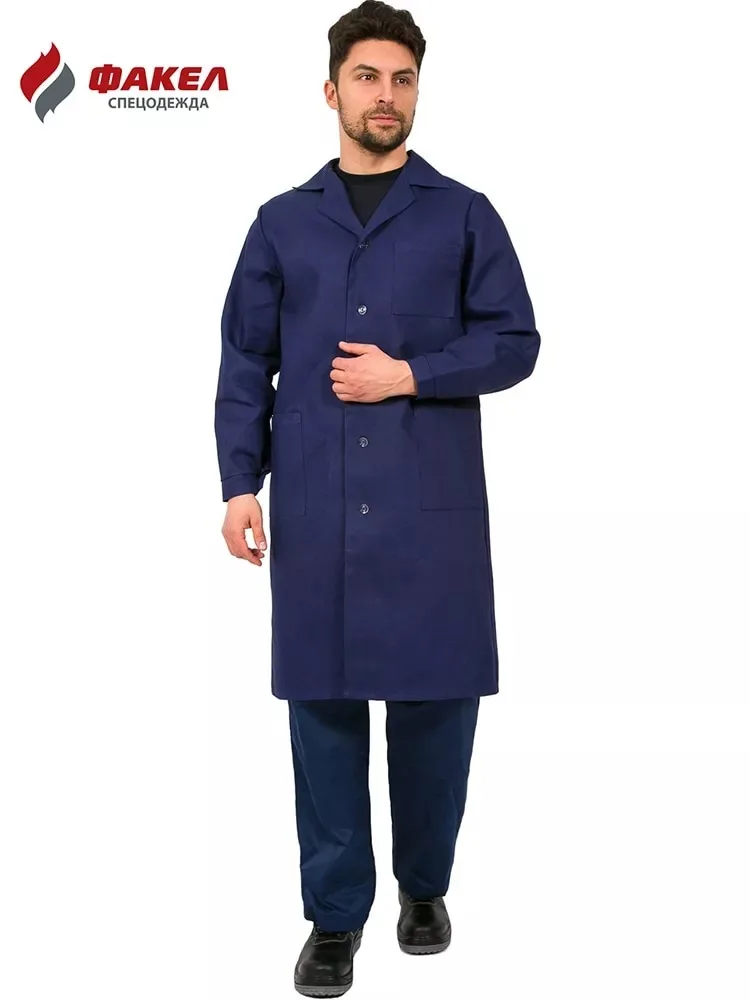 Dressing gown male worker (shopping mall Diagonal, 195), blue 55362000 ...