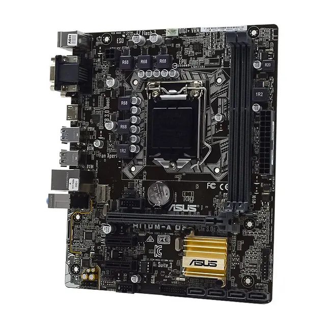 ASUS H110M-C D3 1151 Motherboard H110 Motherboard DDR3 Core
