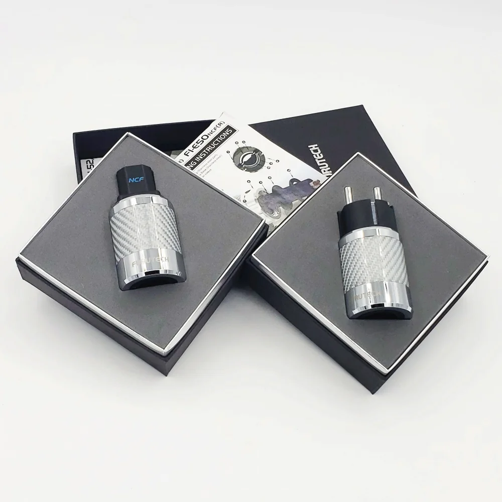 HiFi-Schuko-Stecker-Furutech-FI-E50-FI-50-R-NCF-Power-Stecker-Adapter ...