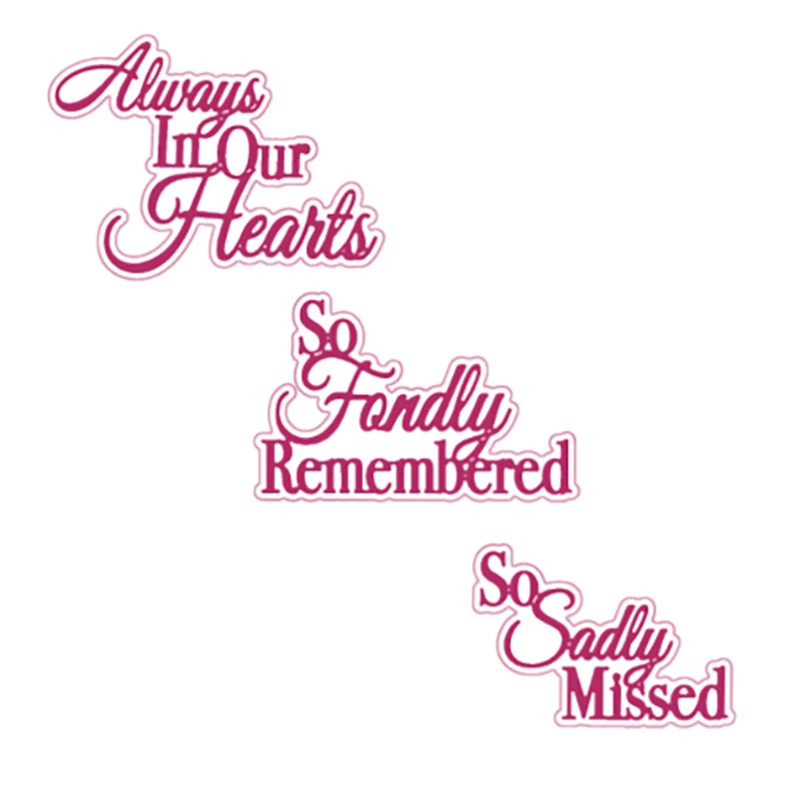 2021-New-Deep-Sentiments-Letter-Metal-Cutting-Dies-for-DIY-Scrapbooking ...