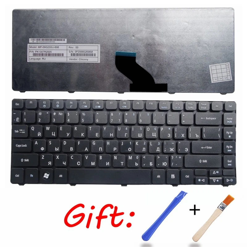 Russian Laptop Keyboard For Acer For Aspire 3810 3810tg 3810t 4750g ...