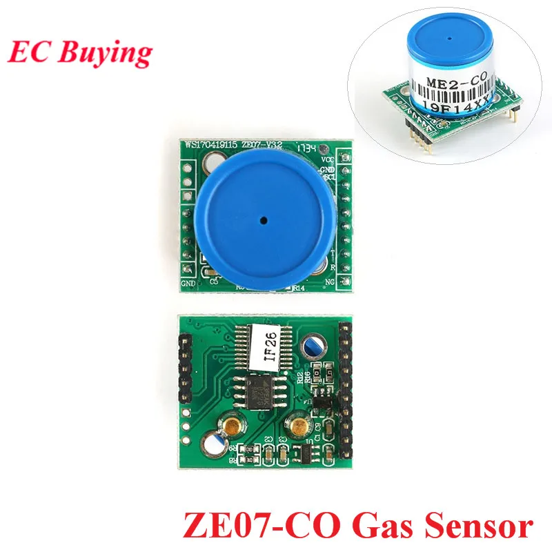 ZE07 Carbon Monoxide CO Sensor Module High Precision Gas Sensor Detecting Carbon Monoxide Serial ...