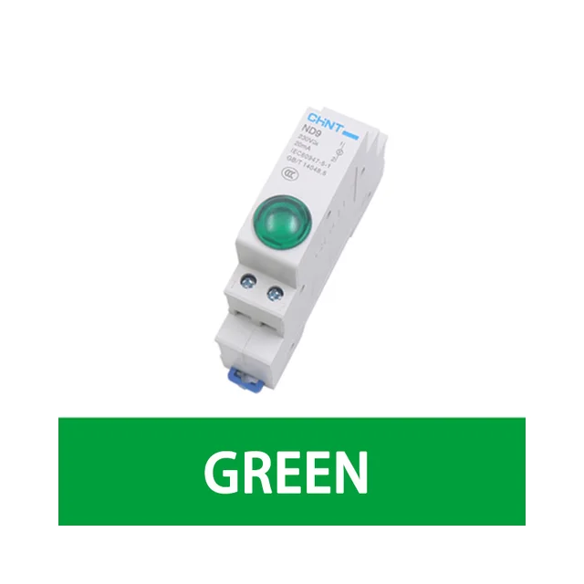 Chint Led Jelző Lámpa Nd9 Sorozat Ac/Dc 230V 24V 220 V Pill Lials Din ...