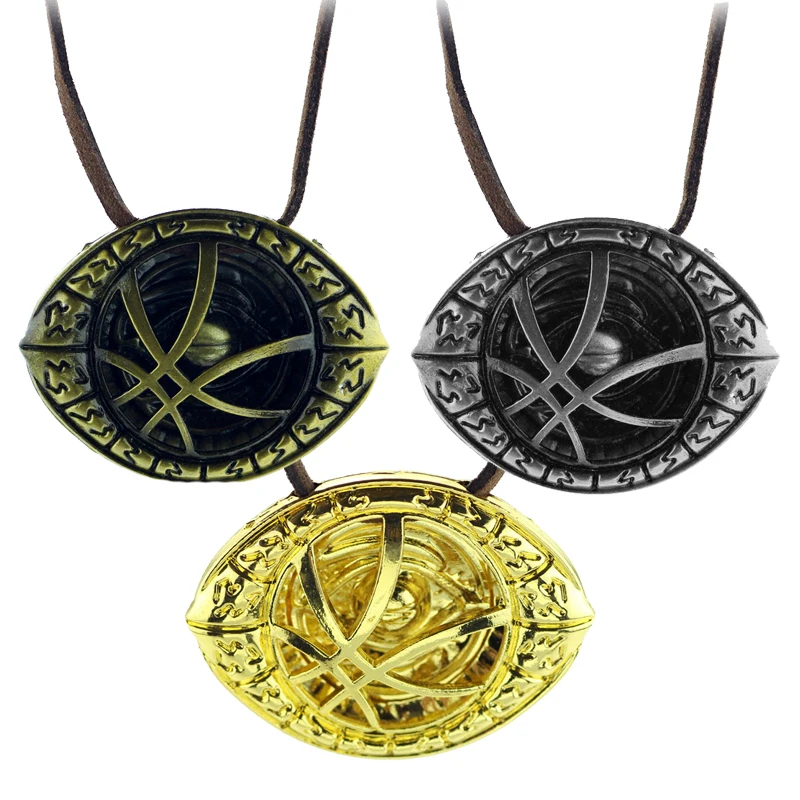 Marvel Doctor Strange Infinity Stone Time Stone Eye Of Agamotto Pendant ...