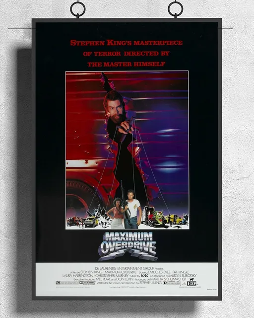 Maximum Overdrive Movie Poster