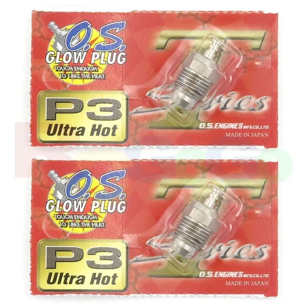 O.S. os bujía incandescente OS, P3 TURBO, ULTRA caliente, todoterreno, # OS71641300 O.S. Piezas ...