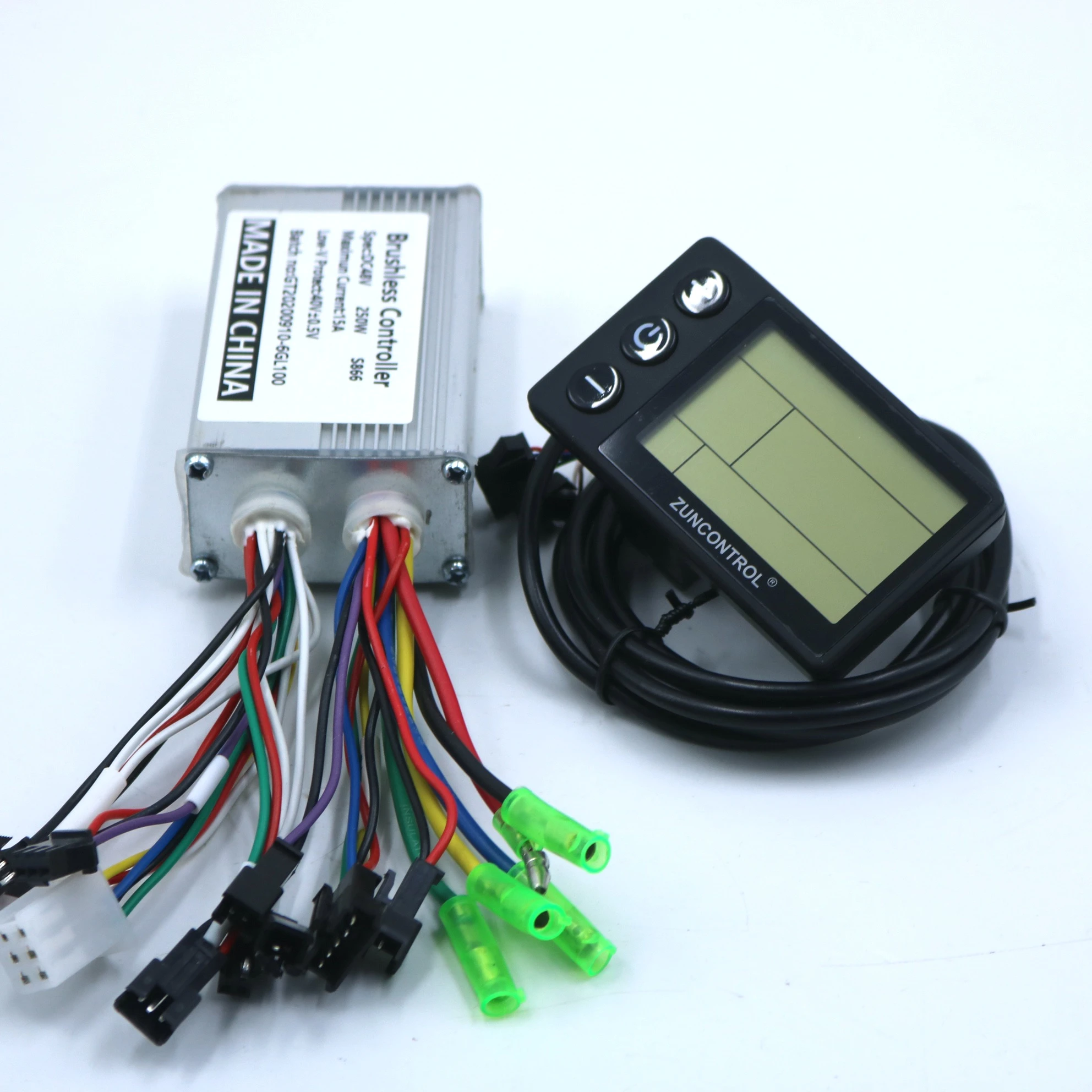 Greentime 24v/36v/48v 250w Bldc Motor Controller E-bike Brushless Speed ...