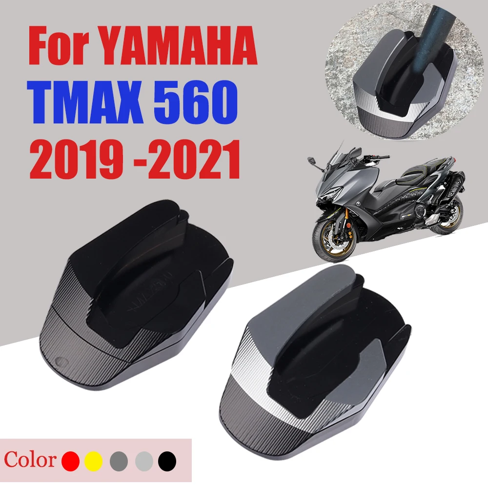 Motorcycle Foot Side Stand Kickstand Extension Pad Enlarge Plate For ...