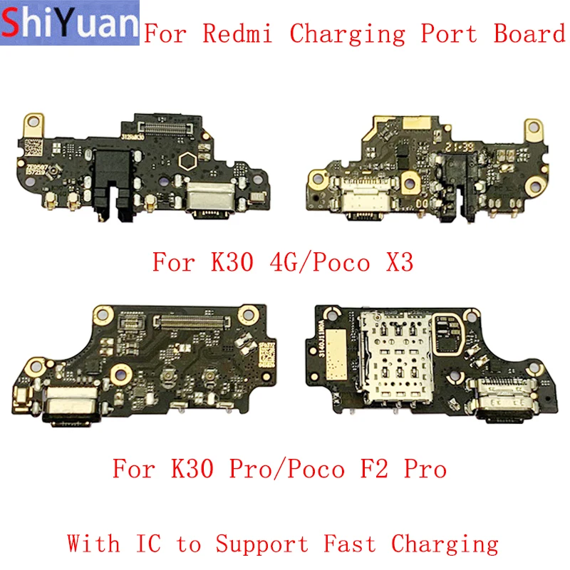 USB-Charging-Port-Connector-Board-Flex-Cable-For-Xiaomi-Poco-X2-F2-Pro ...