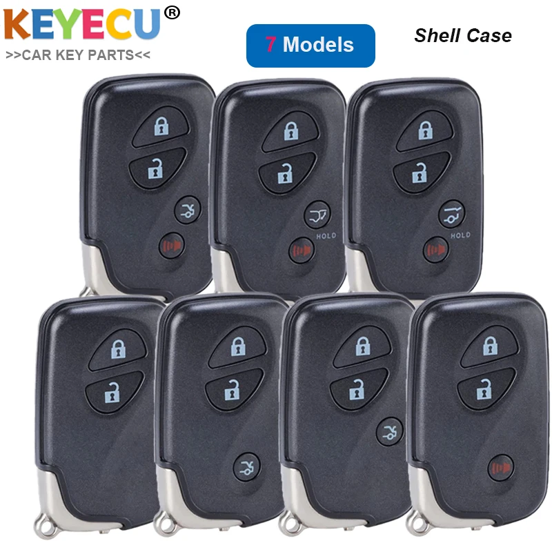 KEYECU-Smart-Remote-Car-Key-Case-Shell-for-Lexus-GS430-ES350-GS350 ...