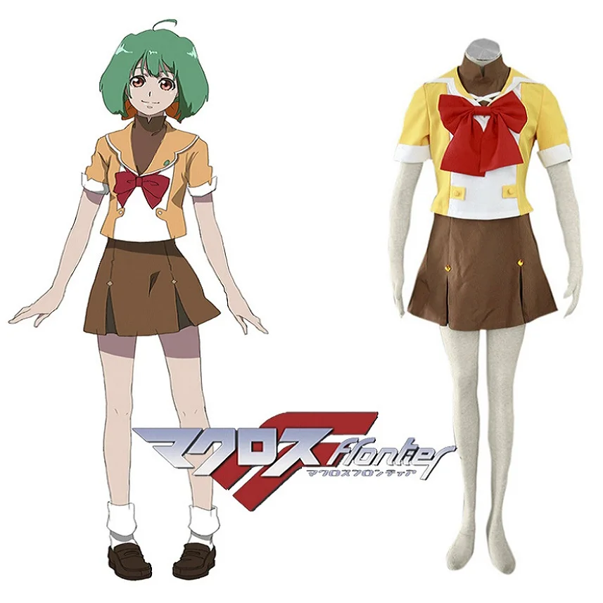 Anime Cos Macross F, Macross Frontier Cosplay Kostüm Macross F Ranka ...