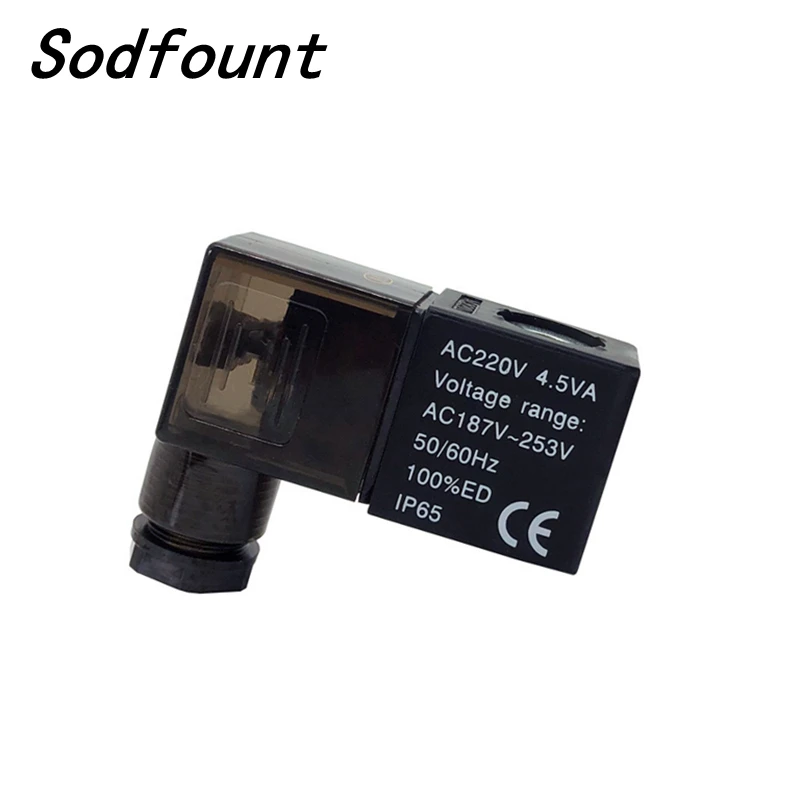 Electrical Part AC 220V 6.0VA 50/60Hz Pneumatic Solenoid Valve Coil 8MM 4V210-08 DC12V/24V AC ...