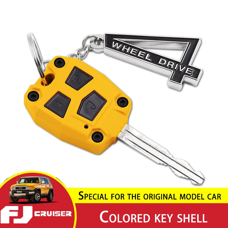 For Toyota Fj Cruiser Car Key Modification Shell Personalized Colored ...