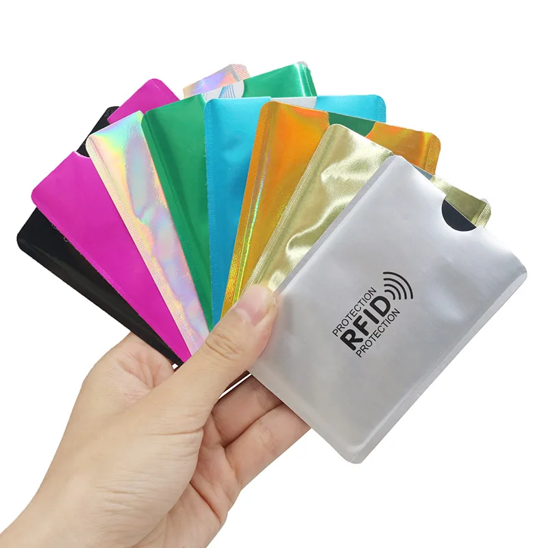50-Pcs-Anti-magnetic-wallet-blocking-card-reader-lock-bank-card-ID-card ...