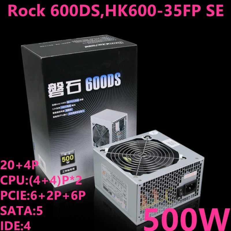 PSU For Huntkey Brand 500W Power Supply of Industrial Control Server Workstation 500W Power ...