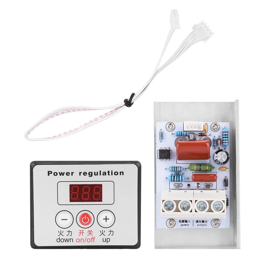 10000W SCR Controller Motor Speed Controller Dimmer Voltage Regulator ...