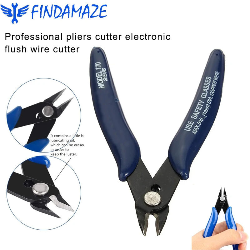 Alicate profissional cortador eletrônico flush wire alicate de corte de ...