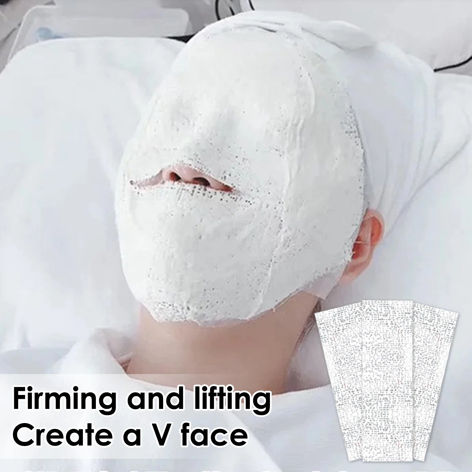 5pcs 5d Shaping Mask Mummy V Face Mask Hydrating Mask Waterproof ...