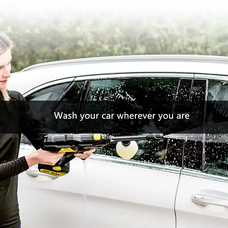 Wireless Car Washer Portable High pressure Water Gun Car Wash Artifact ...