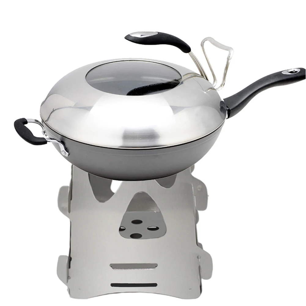 Camping Stove Portable Foldable Cooker Grill For Picnic BBQ Hot Pot ...