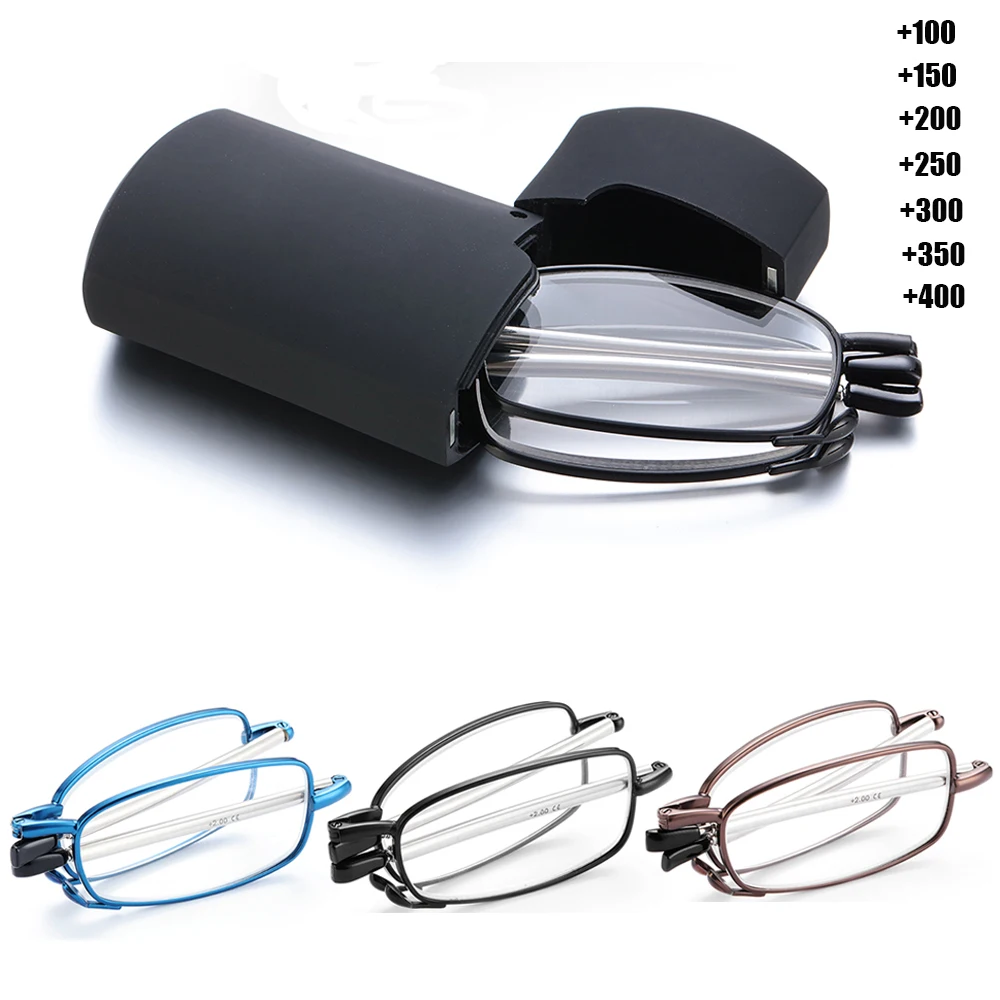 1pc Fashion Reading Glasses With Original Box 2020 Men Women Portable ...
