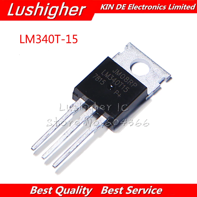 10 piezas LM340T 15 TO 220 LM340T15 TO220 LM340T|Circuitos integrados ...