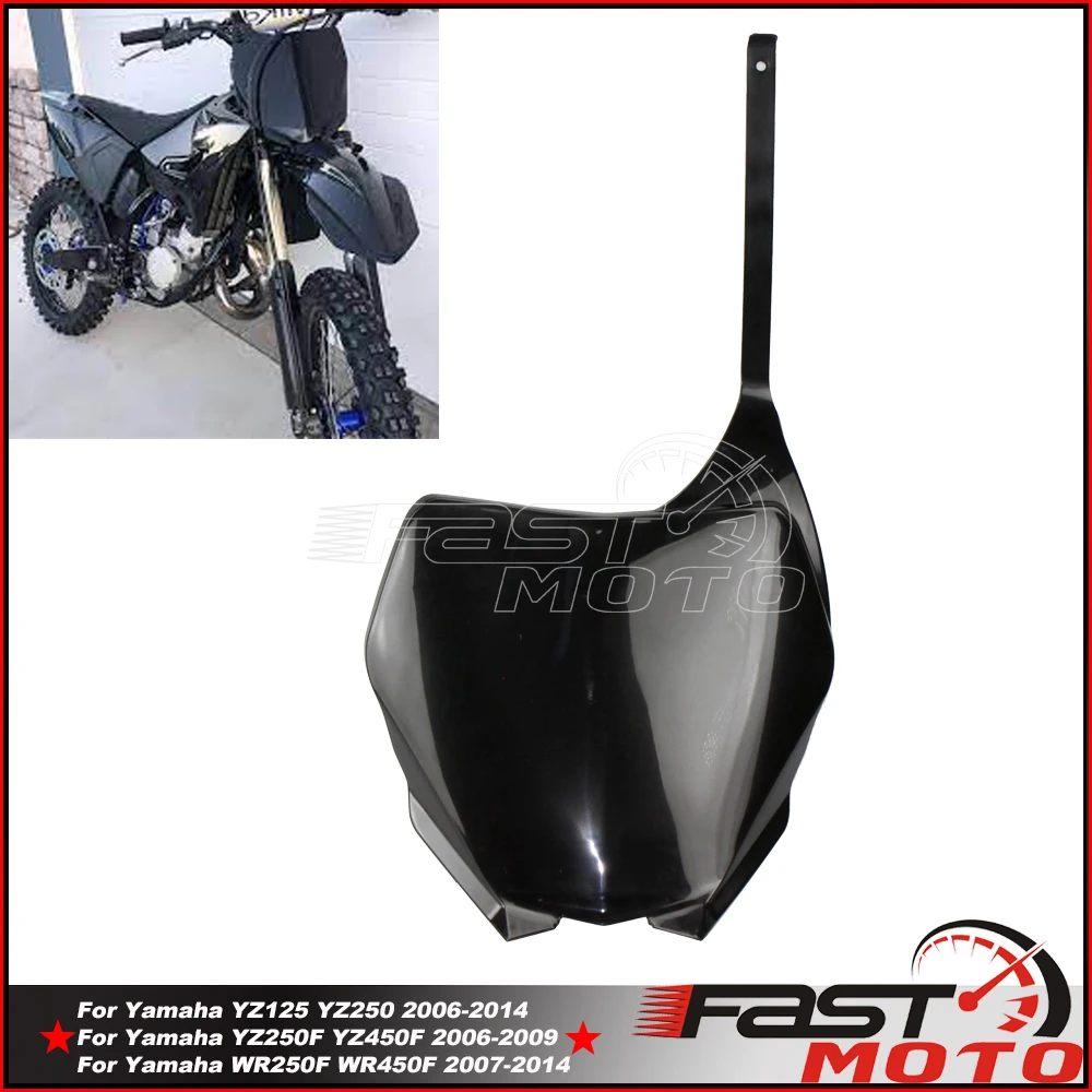 4-Colors-Motorcycle-Front-Number-Plate-Registration-Panel-For-Yamaha-YZ ...