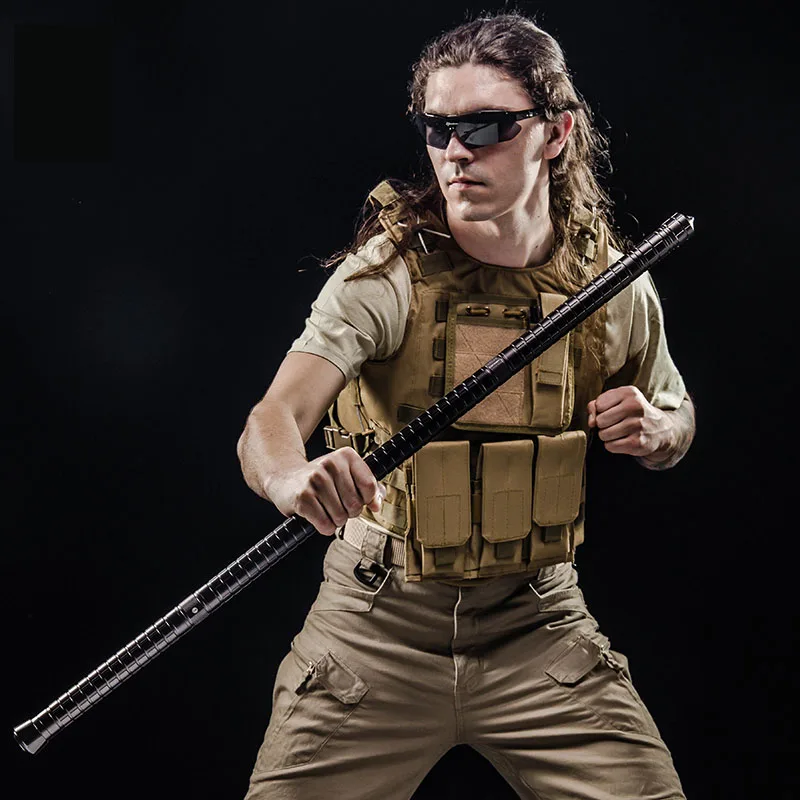 Outdoor-Trekking-Pole-Self-Defense-Stinger-Stick-Camping-Safety-Stick ...