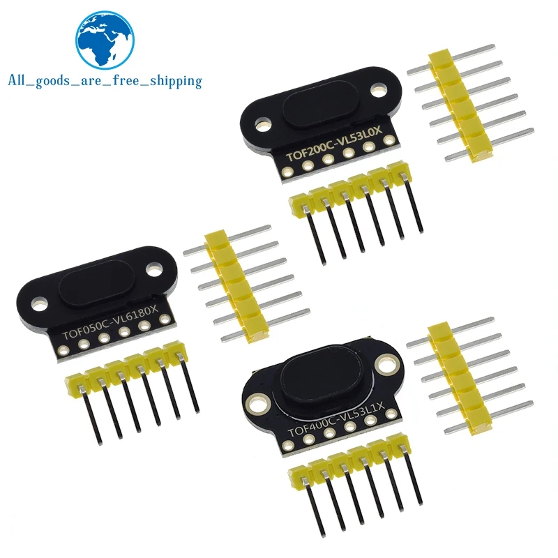 TZT-VL6180-VL53L0X-VL53L1X-M-dulo-de-Sensor-de-rango-l-ser-TOF050C ...