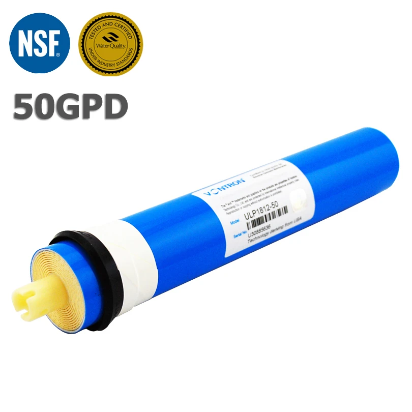 50 gpd Reverse Osmosis Membrane ULP1812 50 Kitchen Water Filter RO ...