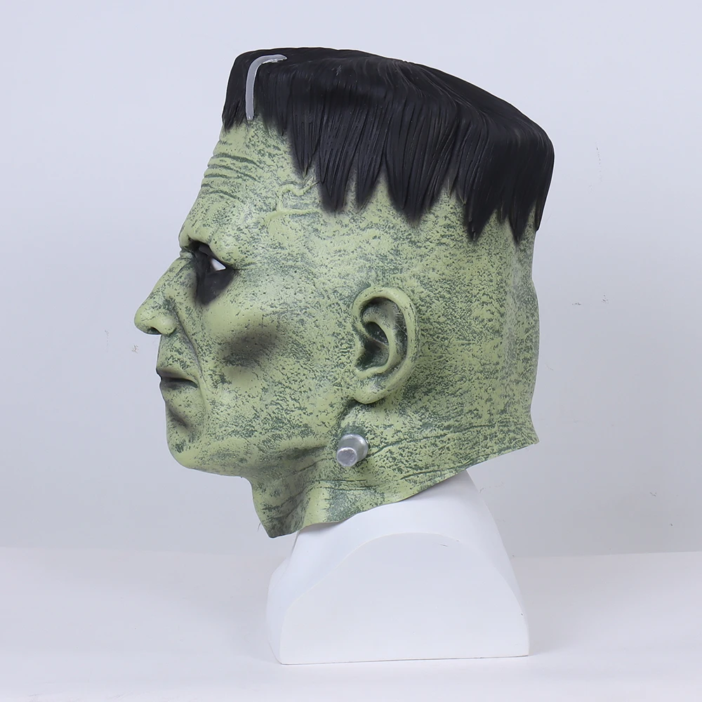 Halloween Realistic Frankenstein Zombie Cosplay Face Mask - AllCosplay.com