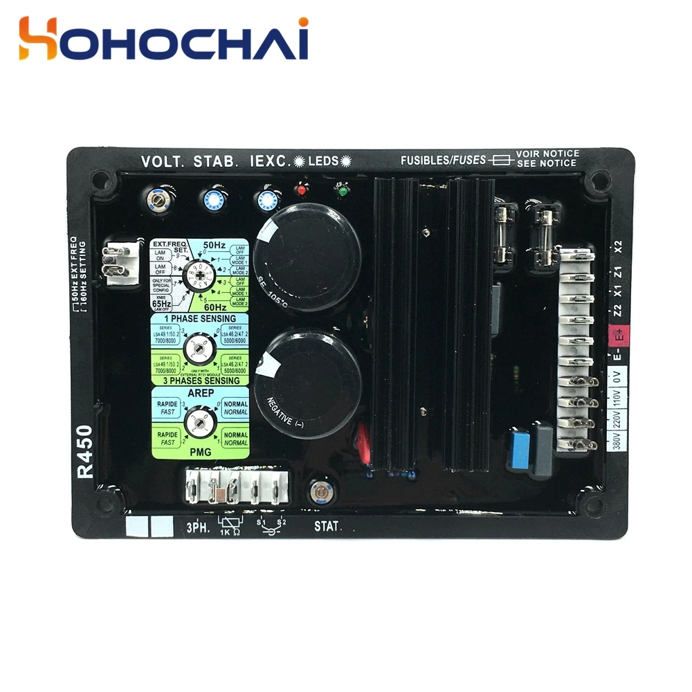 R450 R450M R450T Automatic Voltage Regulator AVR for Diesel Leroy Somer ...